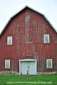 Big Red Barn at Leroy Oakes Forest Preserve - Town & Country Living