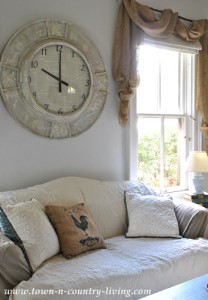 Sharing My Wall Clock Makeover at Live Creatively Inspired - Town ...