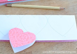 How to Make a Paper Heart Banner - Town & Country Living
