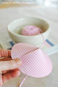 Pretty Paper Cone Garland How-To - Town & Country Living