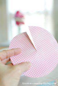 Pretty Paper Cone Garland How-To - Town & Country Living