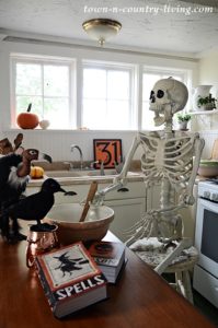 Halloween Skeleton Sightings at My House!! - Town & Country Living