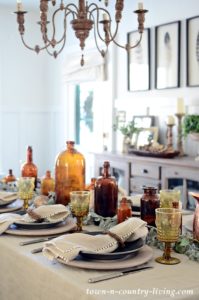 Create an Earthy Table Setting with Magic Linen - Town & Country Living