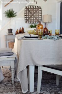 Create an Earthy Table Setting with Magic Linen - Town & Country Living