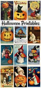 Vintage Halloween Prints + 16 Spooky Printables - Town & Country Living