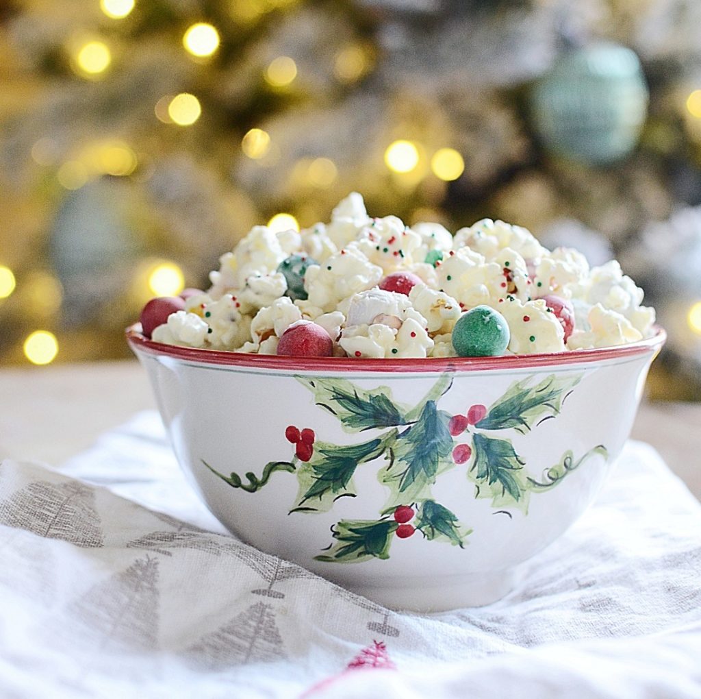 Christmas Popcorn + 20 Holiday Treats - Town & Country Living