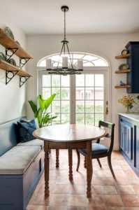 Classic Blue Breakfast Nook Ideas: Color of the Year | Town & Country ...