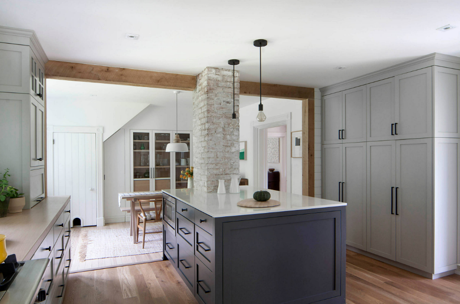 Renovated Scandinavian Farmhouse with Light and Airy Style - Town ...