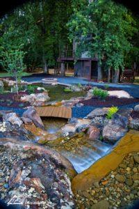 Shaquille O’Neill’s Pond and Waterfall: Amazing! - Town & Country Living