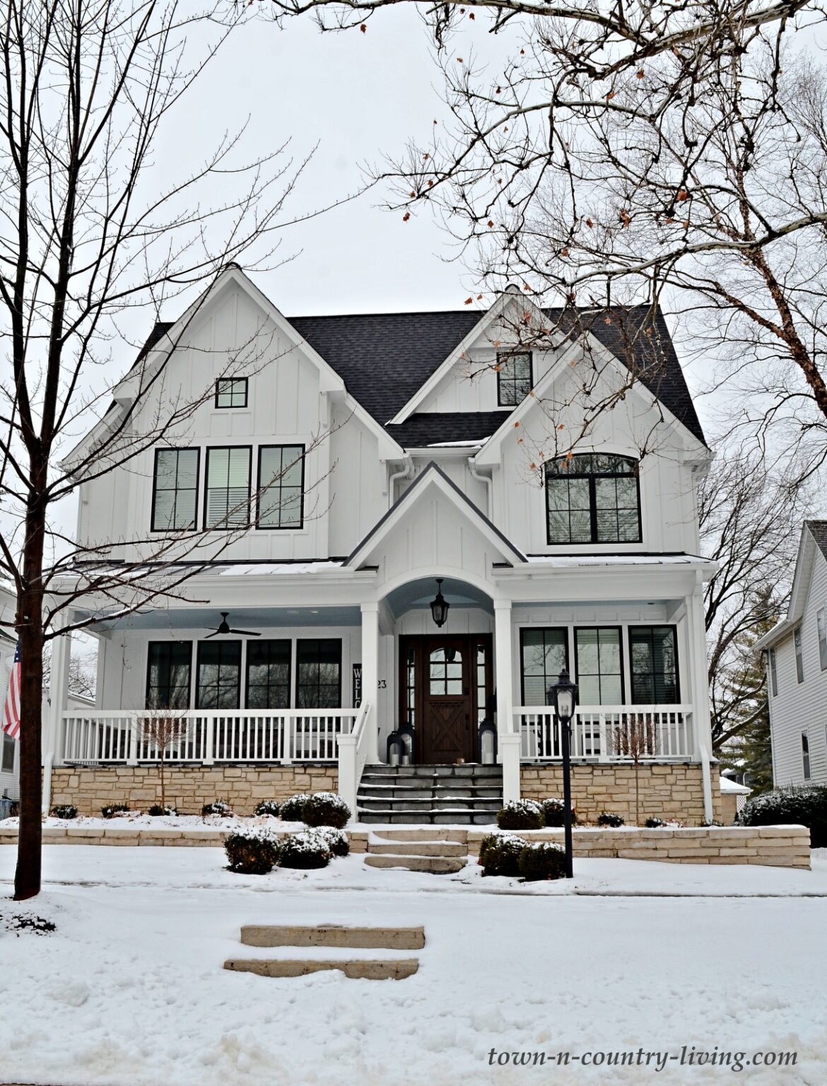 Home Exterior Colors: Neutral and White - Town & Country Living