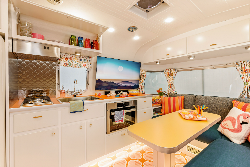 Colorful Airstream Camper Makeover: Travel in Style