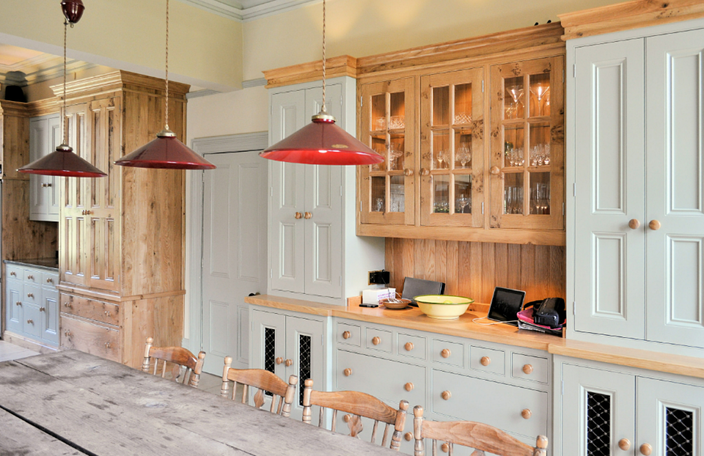 An English Style Kitchen Has Amazing Storage and Organization