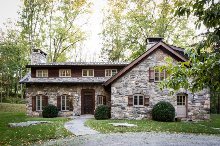 Cozy Stone Cottage Is High on Style and Rustic Charm