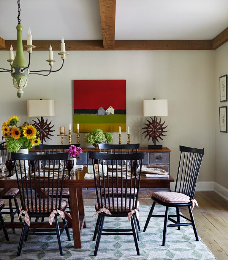 Step Inside an Enchanting Colorful Farmhouse with Vibrant Hues and ...