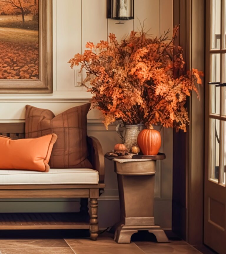 Transform Your Entryway into a Cozy Fall Oasis - Town & Country Living
