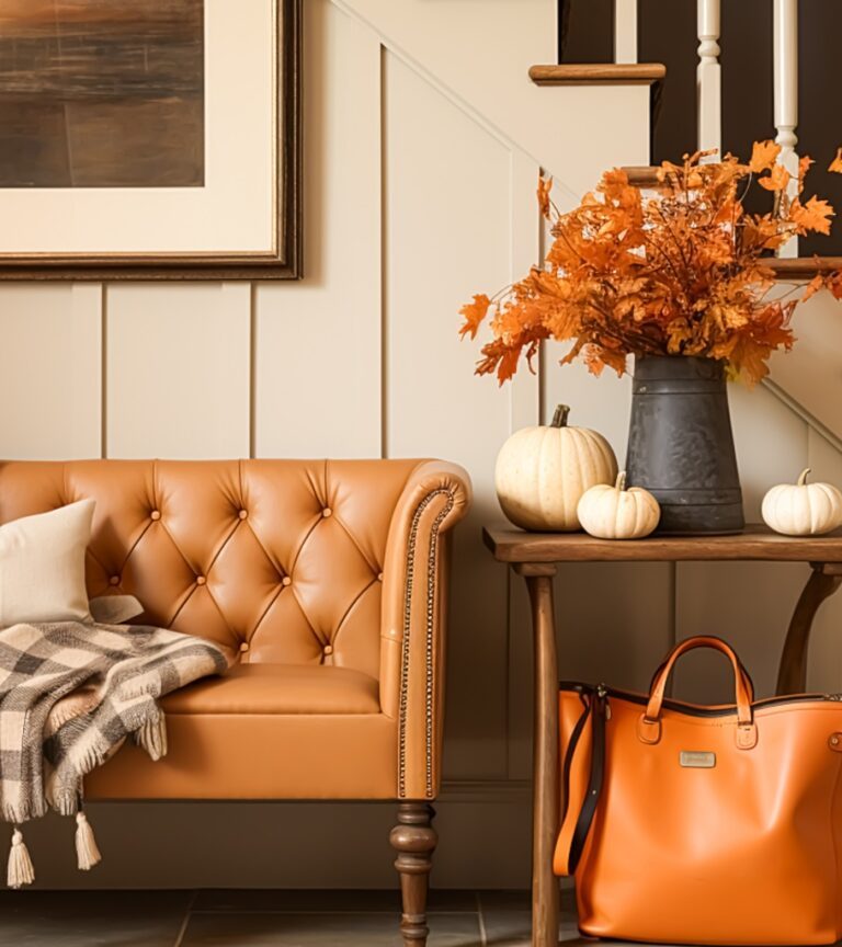 Transform Your Entryway into a Cozy Fall Oasis - Town & Country Living