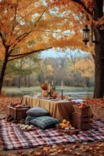 Stunning Outdoor Fall Scenes: Before the Transition to Christmas