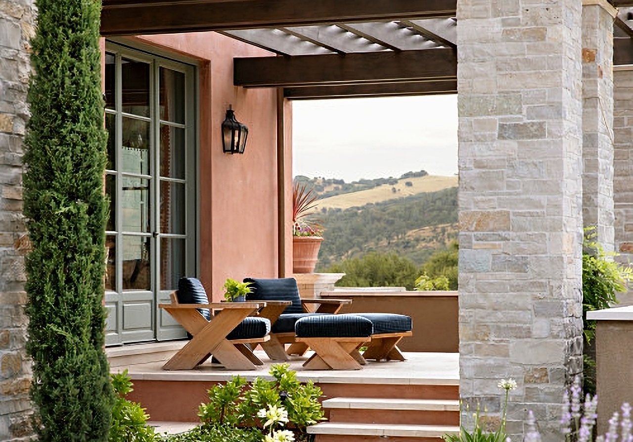 Look At This Luxurious Home Overlooking A Stunning Vineyard