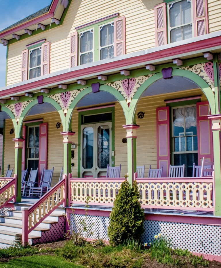 Explore a Dreamy Kaleidoscope of Happy Colorful Pastel Houses