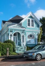 Explore a Dreamy Kaleidoscope of Happy Colorful Pastel Houses