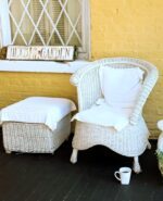 Wonderful Wicker Chairs Create a Happy Porch
