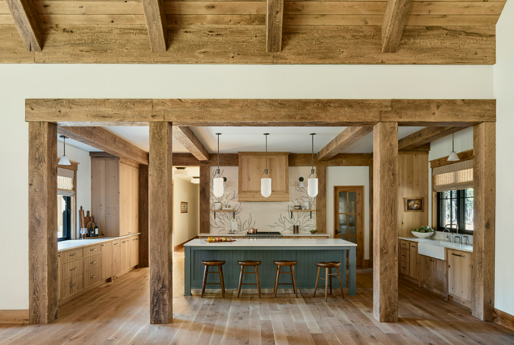Stunning Lodge Style Home with Sizable Yet Cozy Spaces