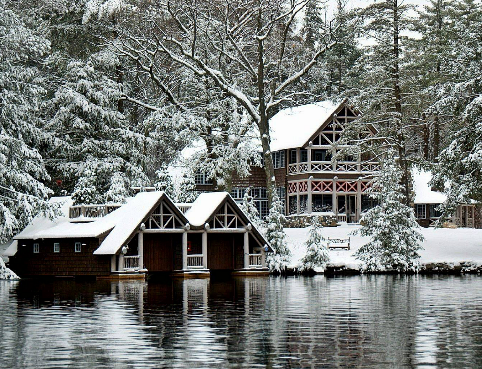 Stunning Snow-Covered Homes to Make You Appreciate Winter