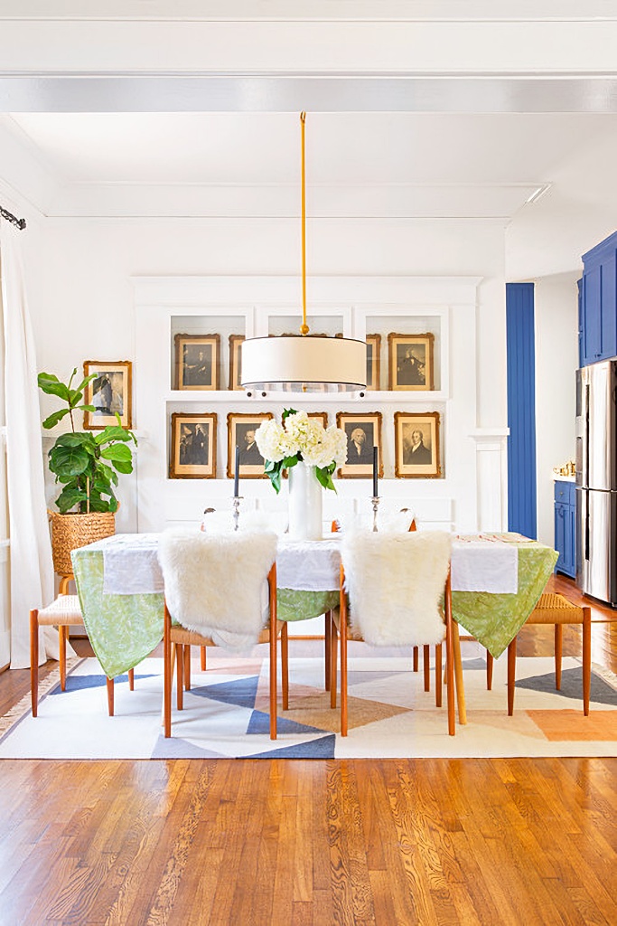 Vibrant Craftsman Charm: A Colorful Home Bursting with Style