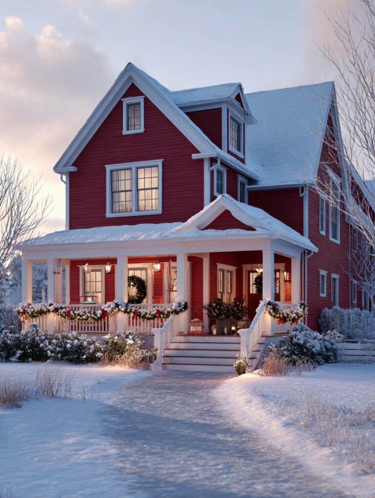 13 Remarkable Christmas Homes: A Tour of Festive Curb Appeal